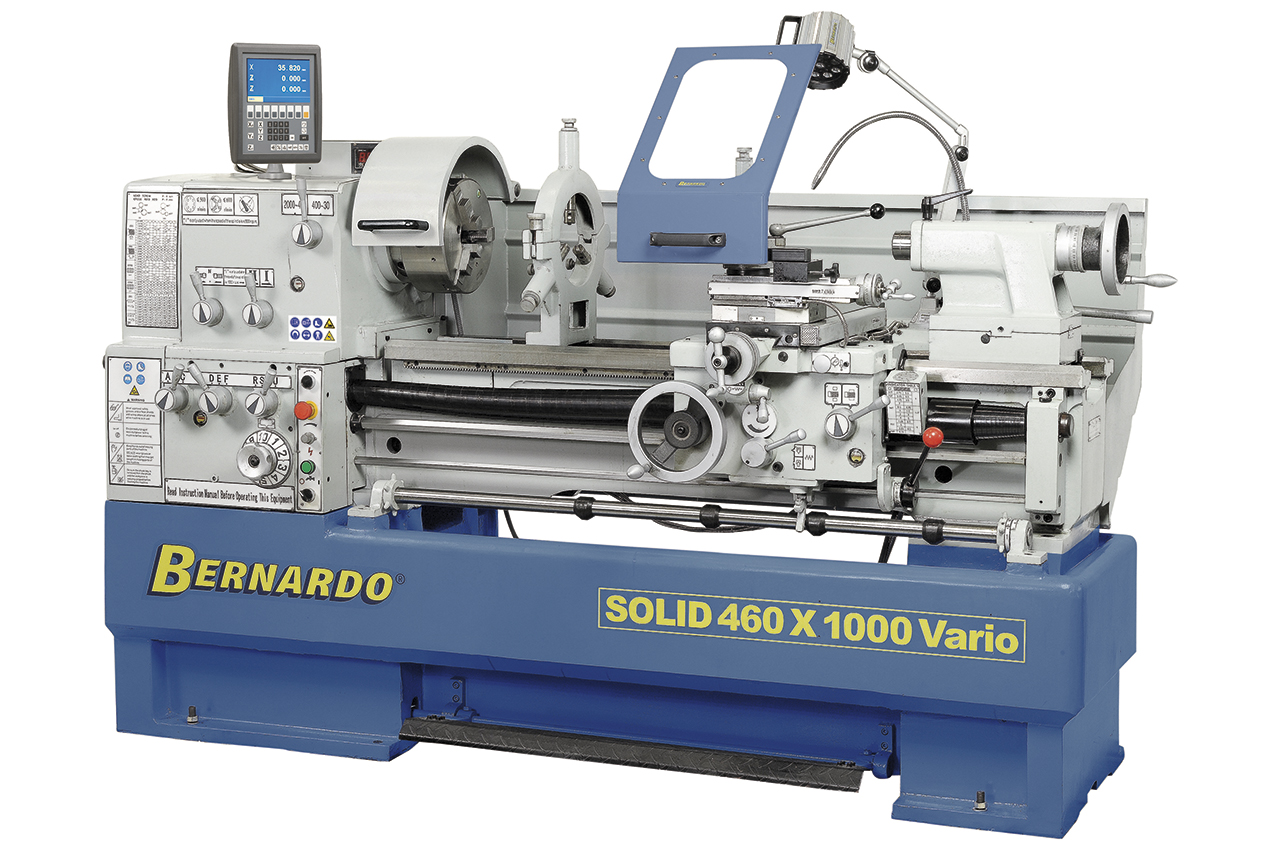 Universal turning lathes with stepless speed Bernardo Solid 460 x 1000 Vario